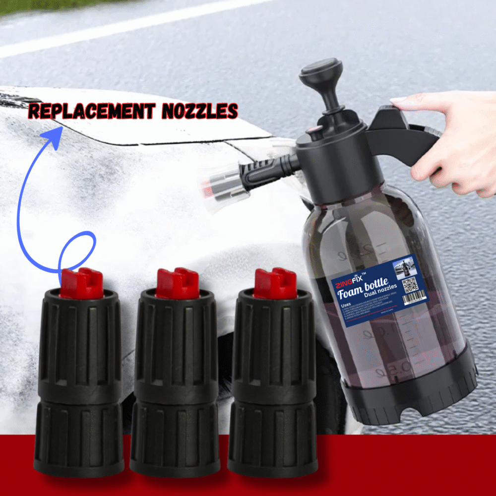 Pack Of 3 Foaming Nozzle for Foam Sprayer Bottle for car by ZingFix ...