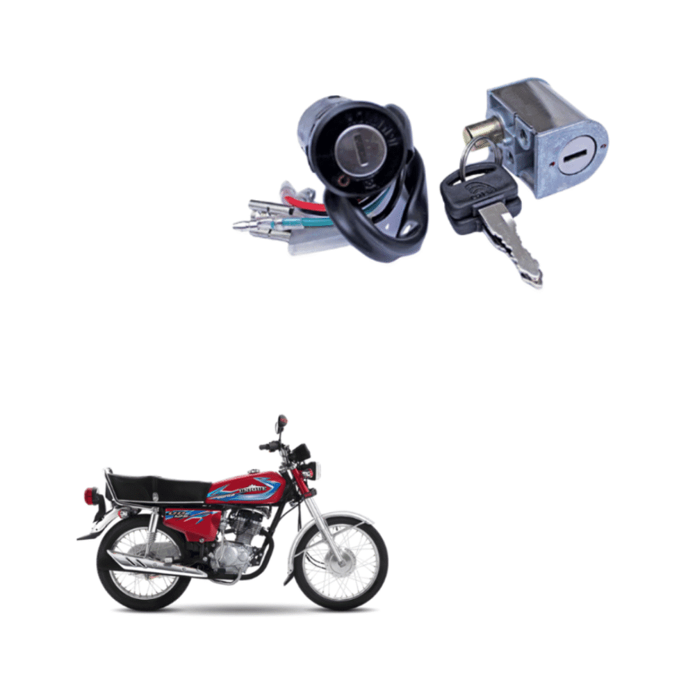 Crown Lifan Switch Kit for 125cc Motorcycles (Ignition + Side Lock) for ...