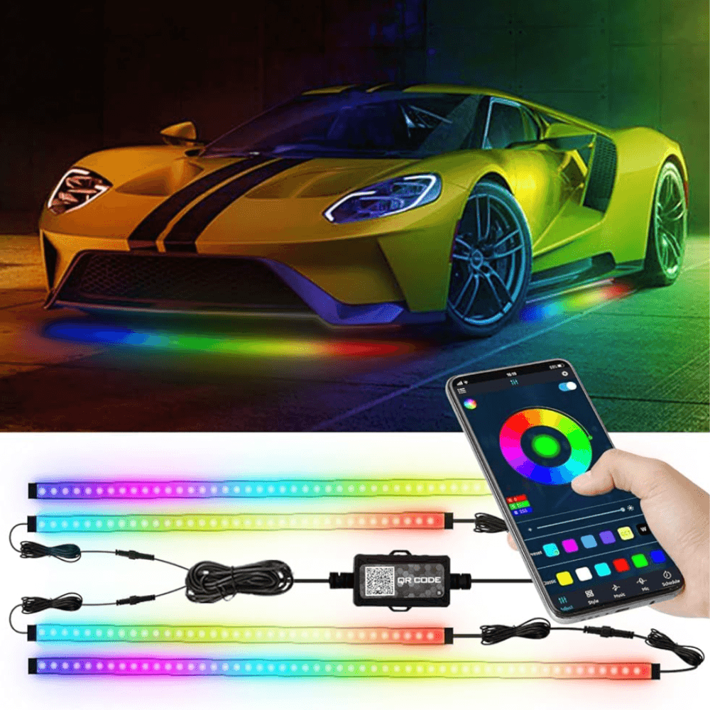 Universal Car Under Glow Light| Led Chassis Light for car by ZingFix ...
