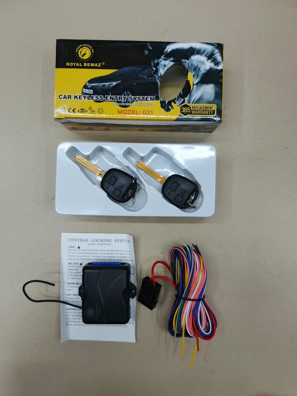 Toyota Car Keyless Entry System for car by Azeem Autos | FameWheels ...